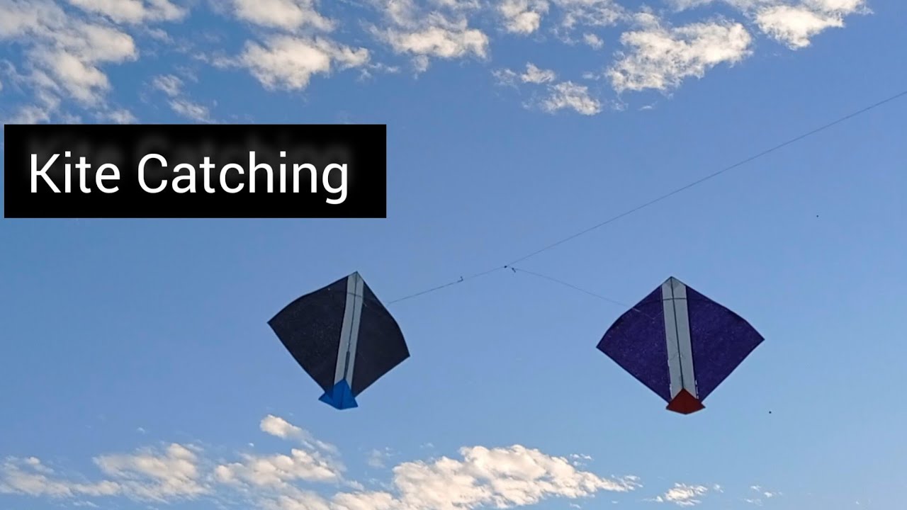 New trick to Caught kite 😱 | Kite Catching big kite | Kite flying ...