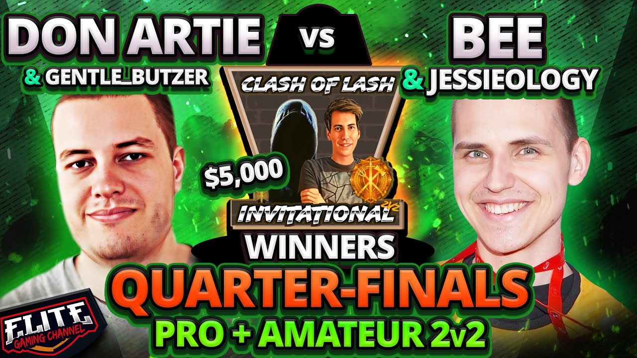 Clash of LaSh: 3D!Bee & Jessieology vs Don Artie & Gentle_Butzer | AOE4 ...