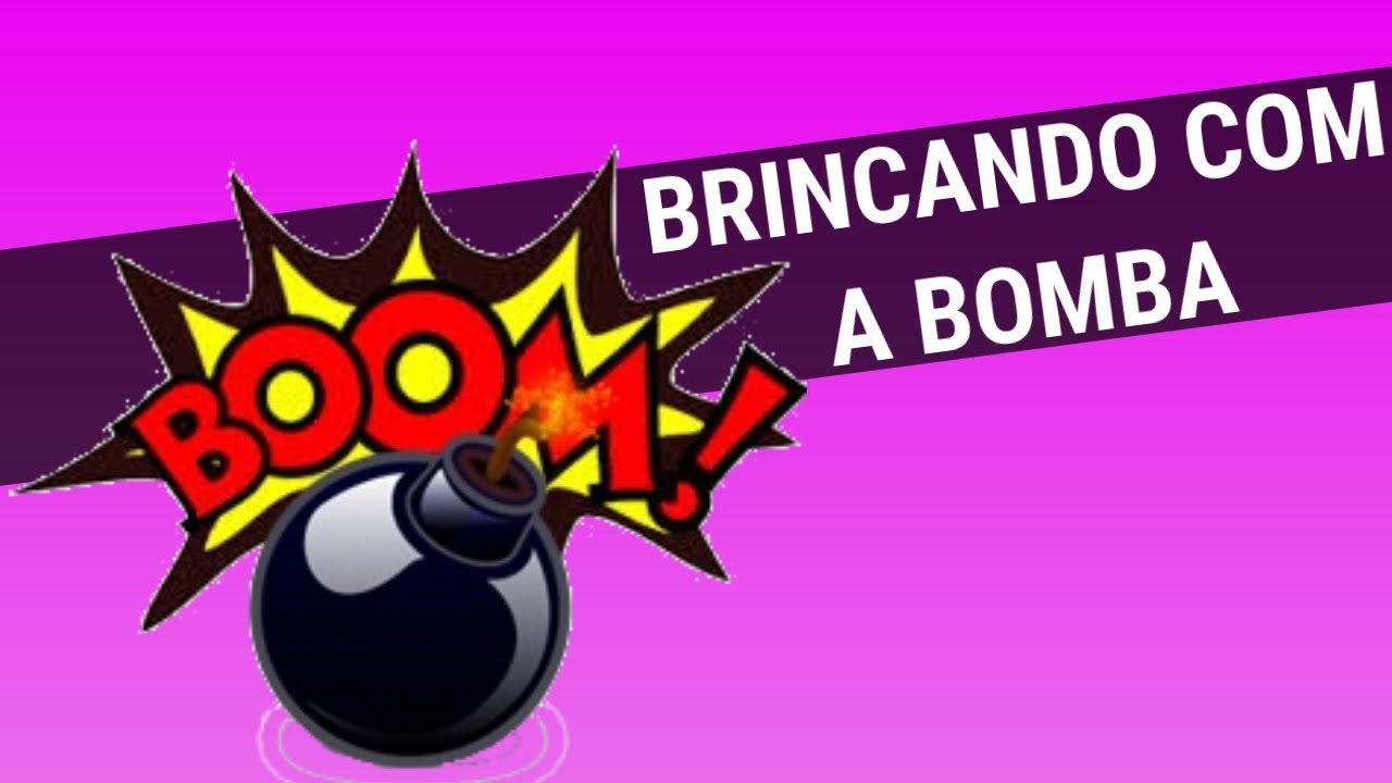 como brincar com bombinha sem perigo Brinquedo da bomba - YouTube