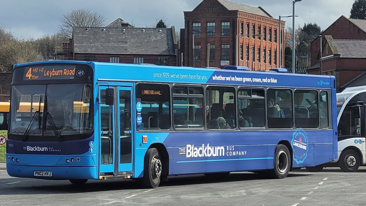[HD WS] Transdev Blackburn Bus Company 1102 (PN02 HVJ) On The 4 - YouTube