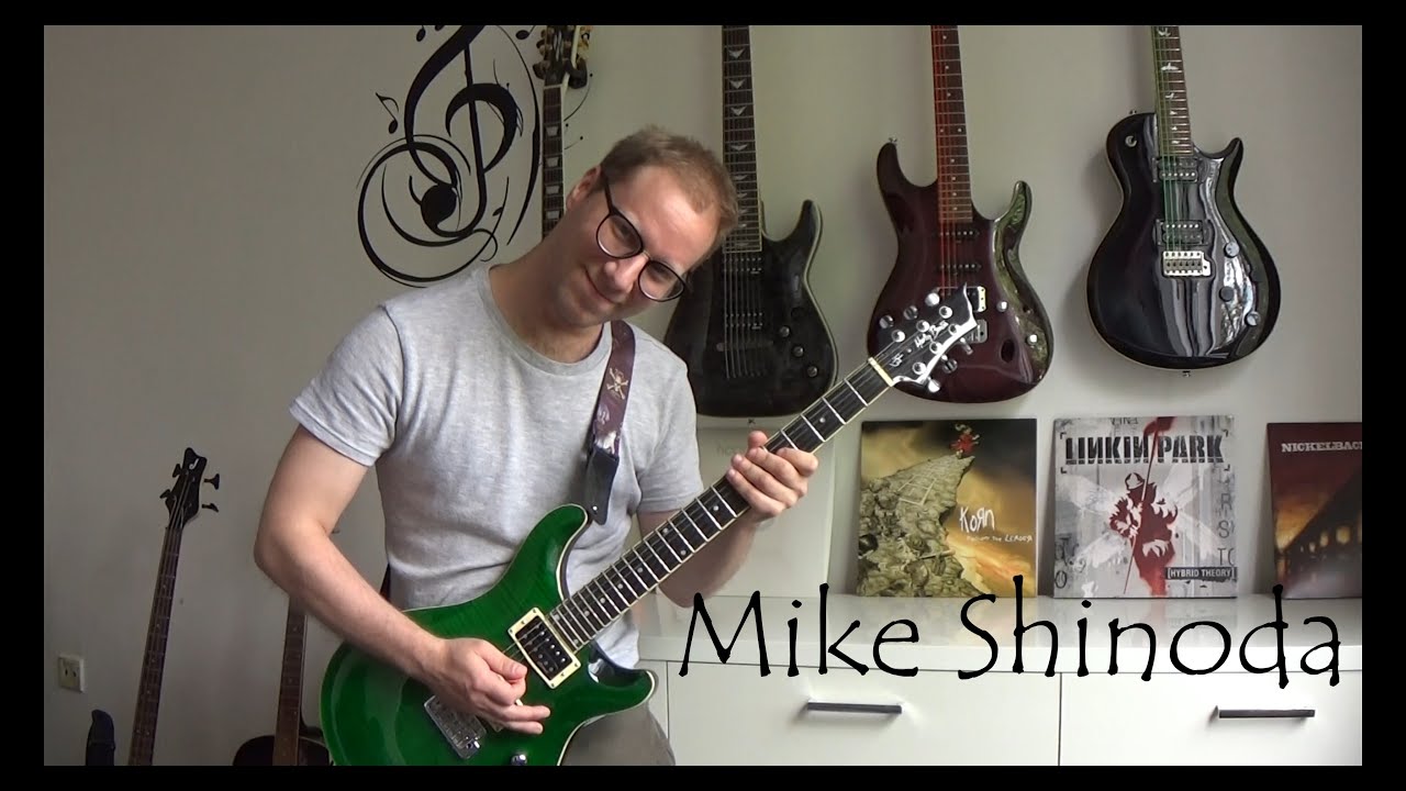Mike Shinoda Art Guitar