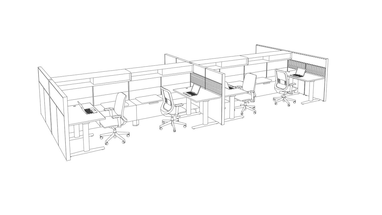 Teknion Animation | Leverage Panel System - YouTube
