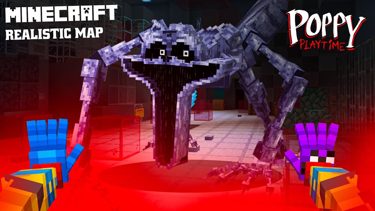 [New MAP] [Full Gameplay] Poppy Playtime CHAPTER 3 - Minecraft map ...
