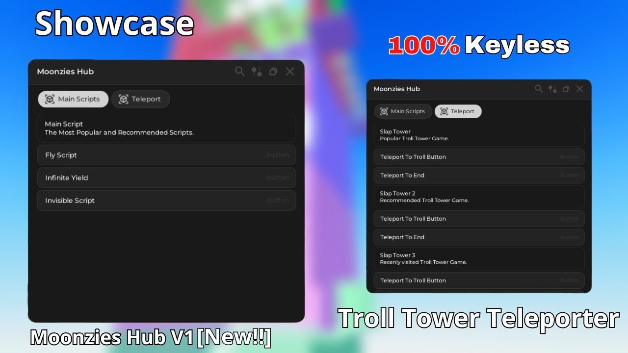 [🛠] Roblox Troll Tower Script - Moonzies Hub (Keyless) Fly,Infinite ...