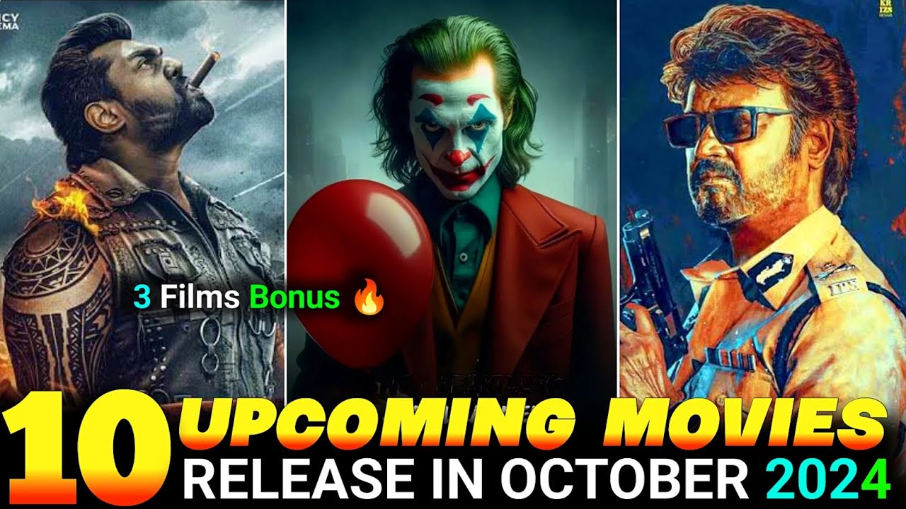 10 Upcoming Movies Release In October 2024|| Bollywood Hollywood And ...