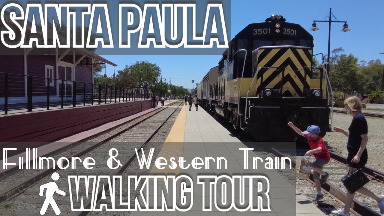 🚂 Fillmore & Western Railway Co | Train Walking Tour outside & inside ...