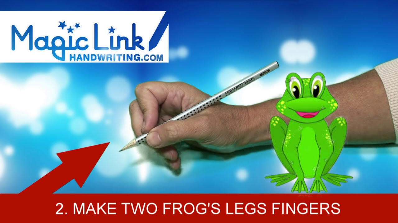 Magic Link Handwriting : How to Improve your Handwriting : How to hold ...