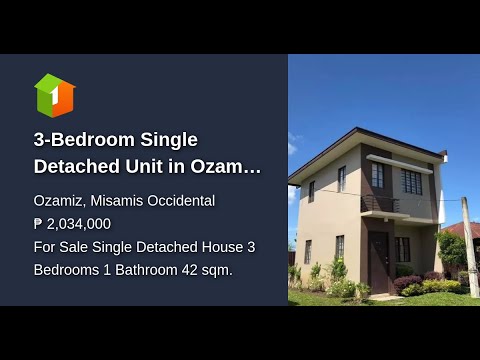 3-Bedroom Single Detached Unit in Ozamiz City - YouTube