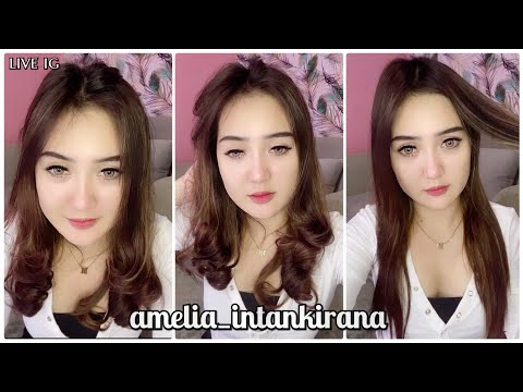 Live IG amelia_intankirana (220411)