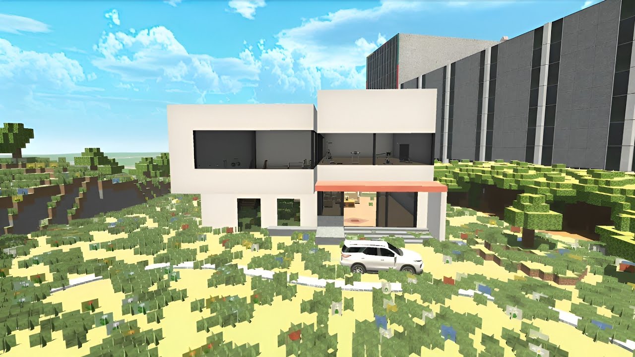 Franklin's House Stuck In Minecraft In Indian Bike Driving 3D 😱 - YouTube