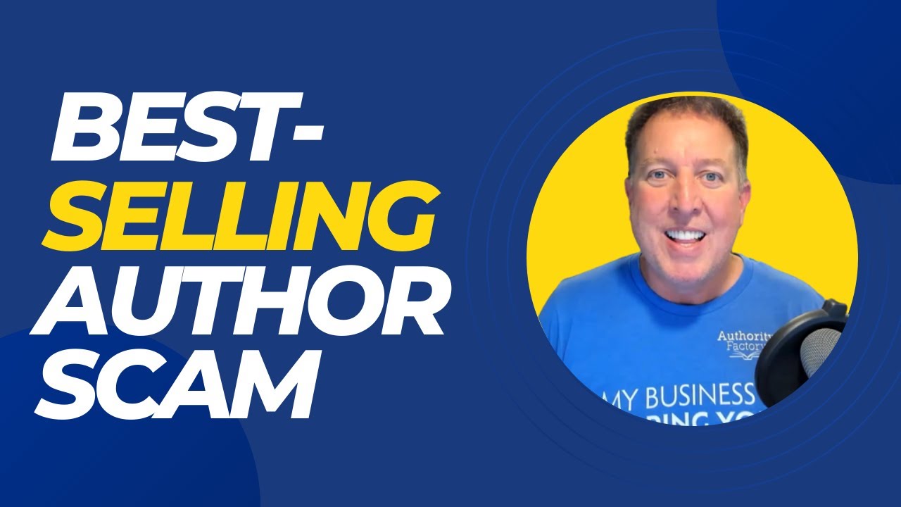 Best-Selling Author Scam - YouTube