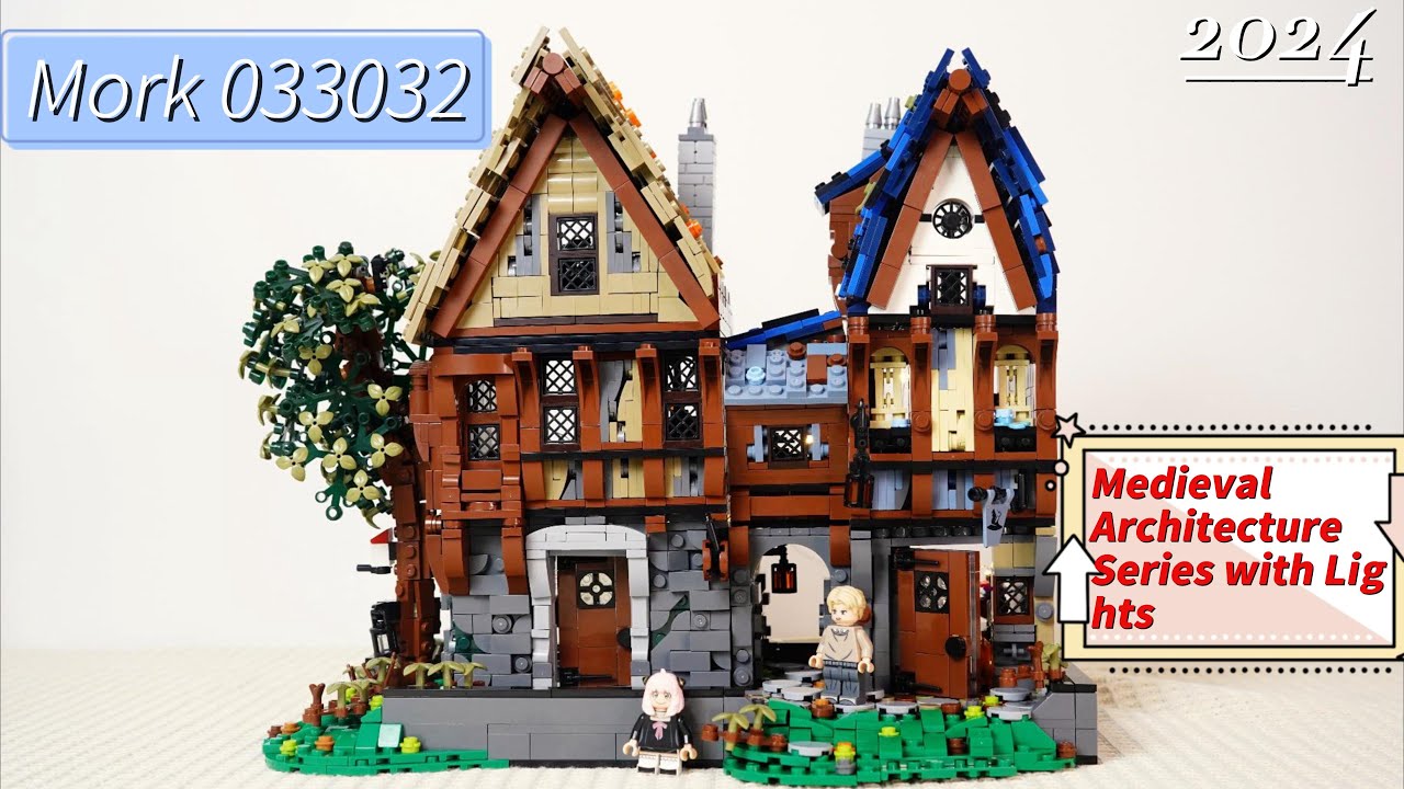 【Mork 033032】 Medieval Architecture Series with Lights - YouTube