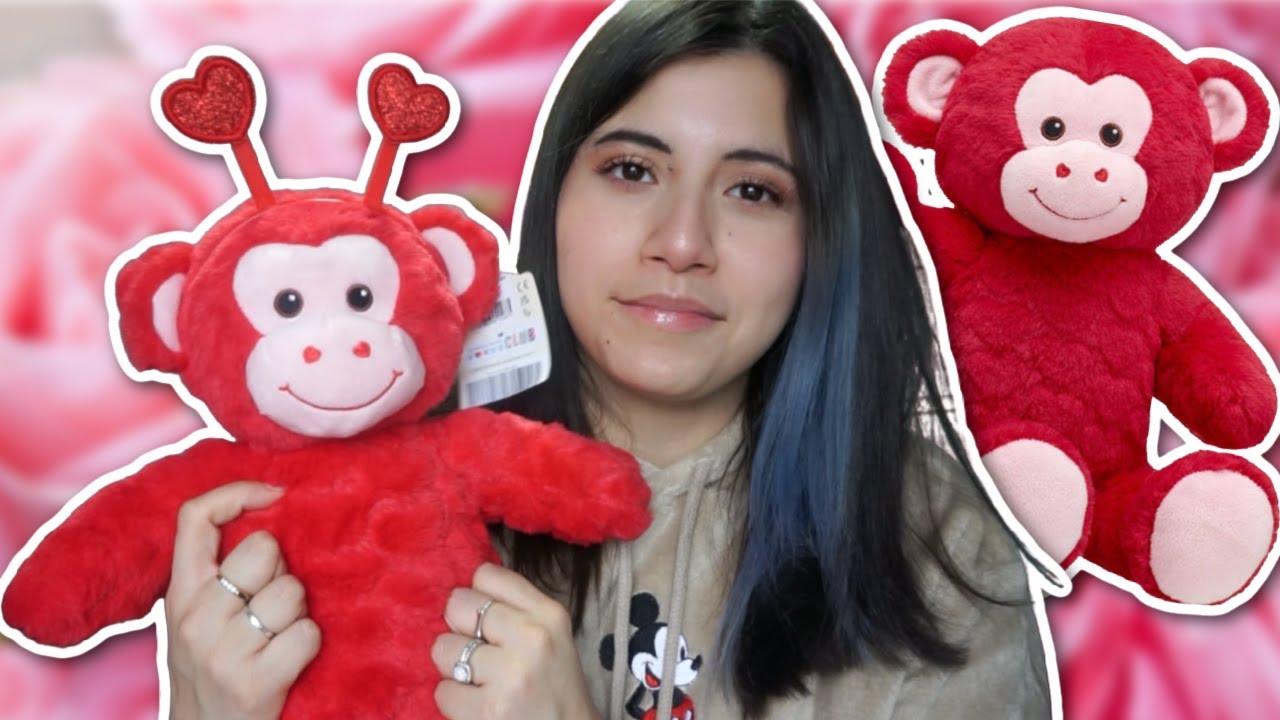 Build a Bear Wild Hearts Monkey review ! - YouTube