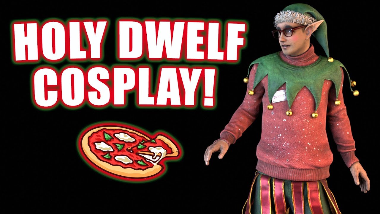 HOLY DWELF COSPLAY! Survivor Gameplay Dead By Daylight - YouTube