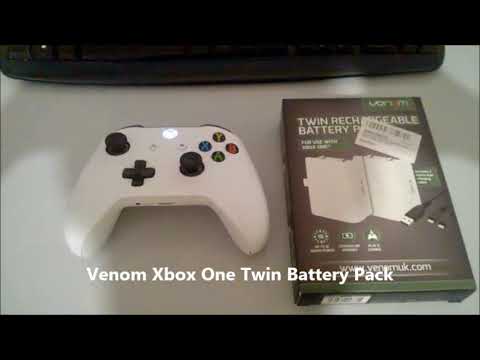XBOX ONE VENOM Rechargeable Battery Twin Pack - VENOM Twin Battery Pack ...