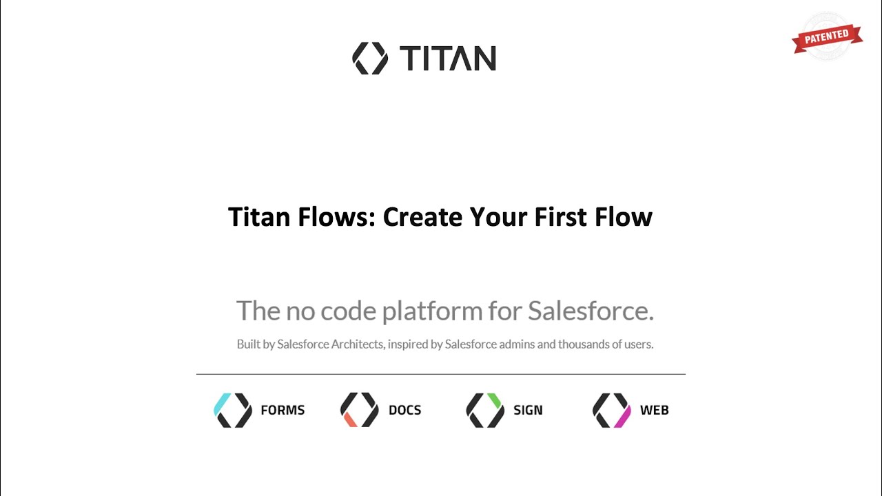 Titan Flows | Create Your First Flow - YouTube