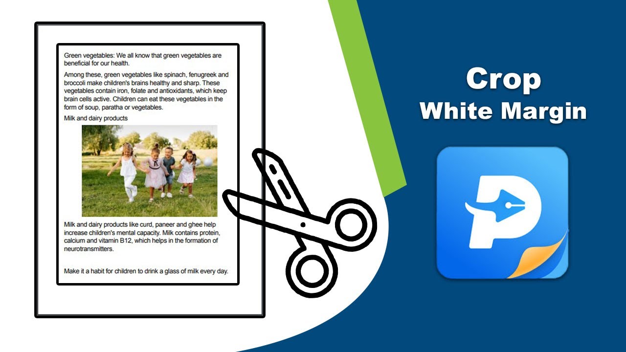 How to Crop White Margins from PDF Pages in EaseUs PDF Editor - YouTube