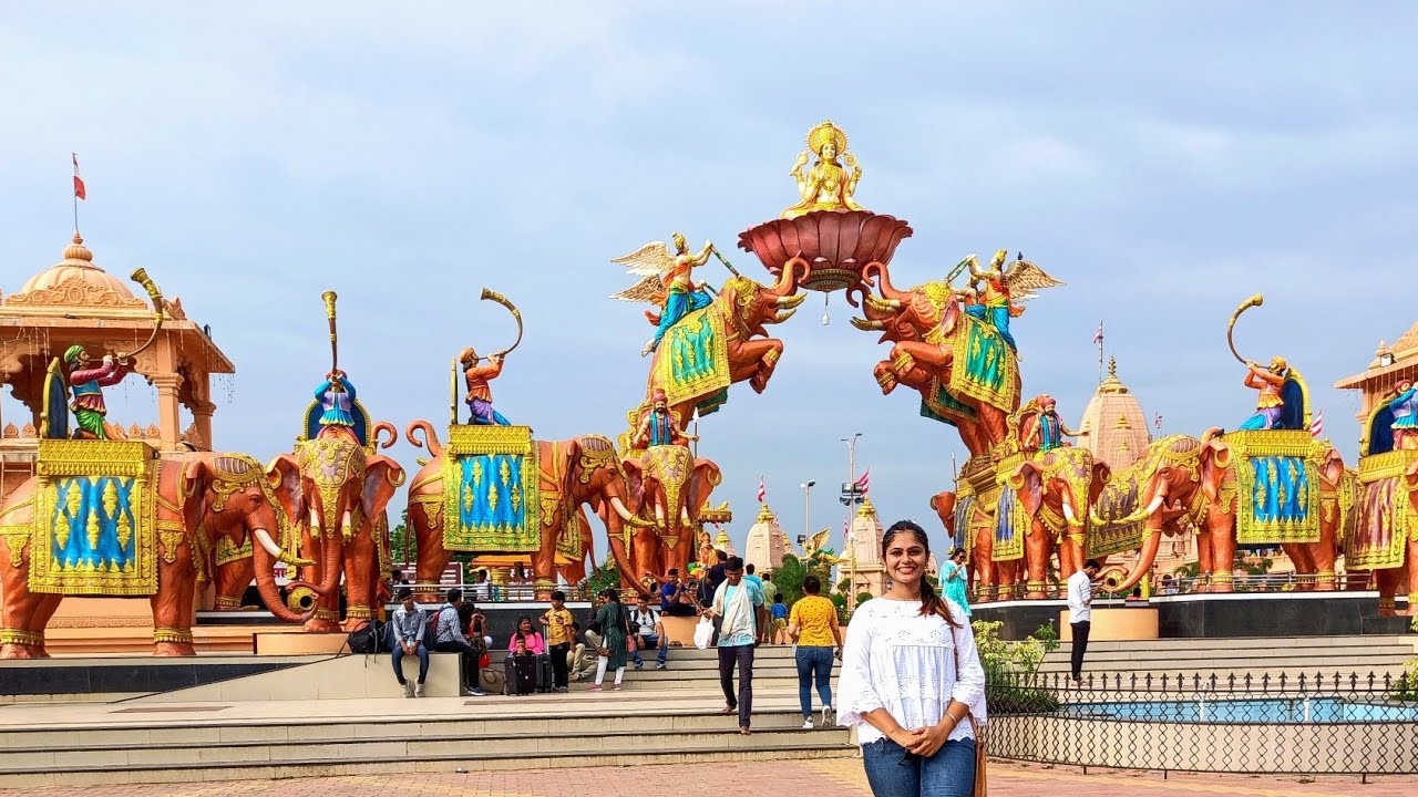 Poicha Swaminarayan Temple || Neelkanth Dham || Poicha temple full tour ...