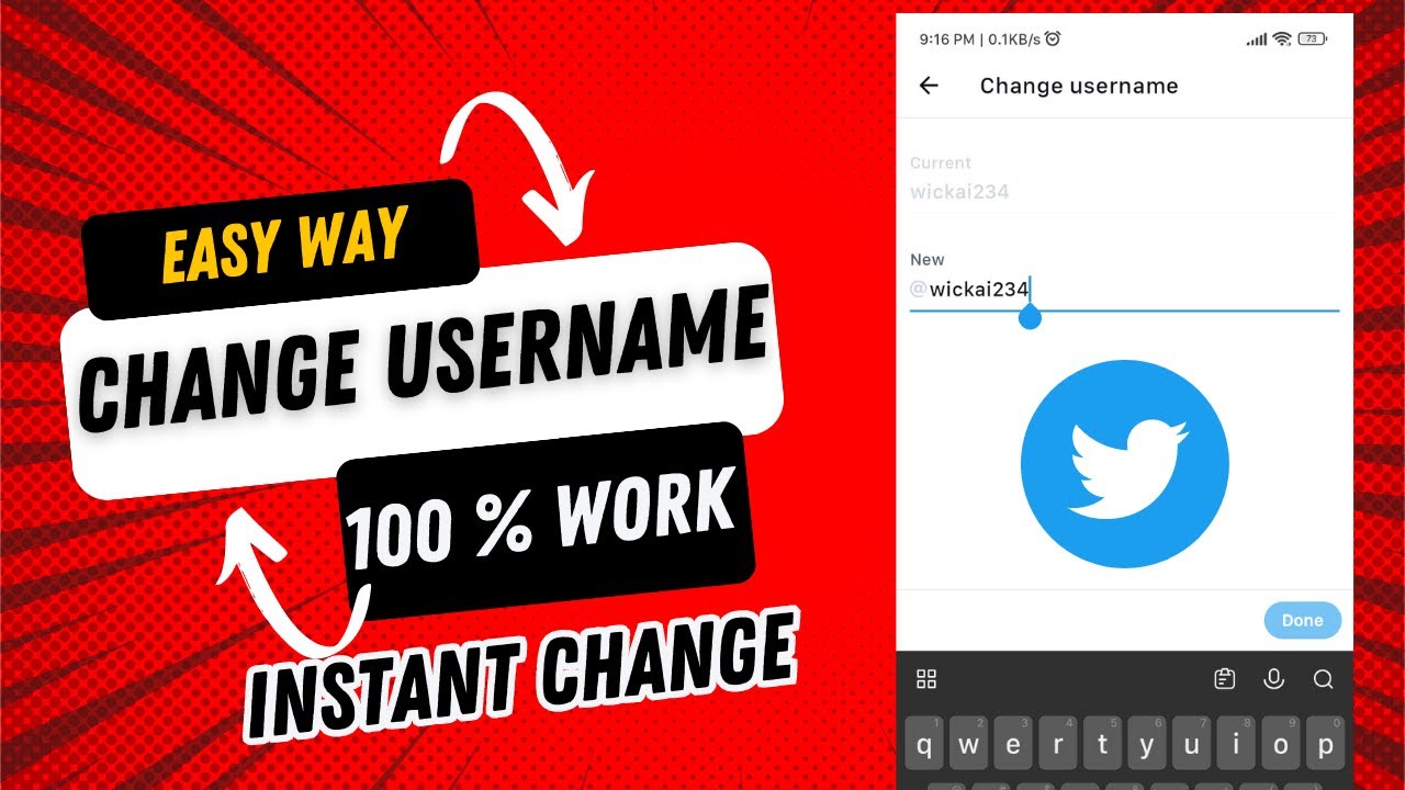How To Change Twitter Username 2023 Step-by-Step Guide - YouTube