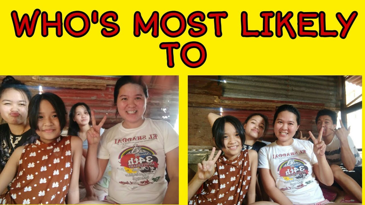WHO'S MOST LIKELY TO | ANG PINAKA | SIBLING EDITION | MTV # 7 - YouTube