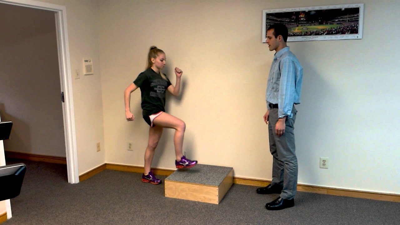 Runner's Step-Up - YouTube