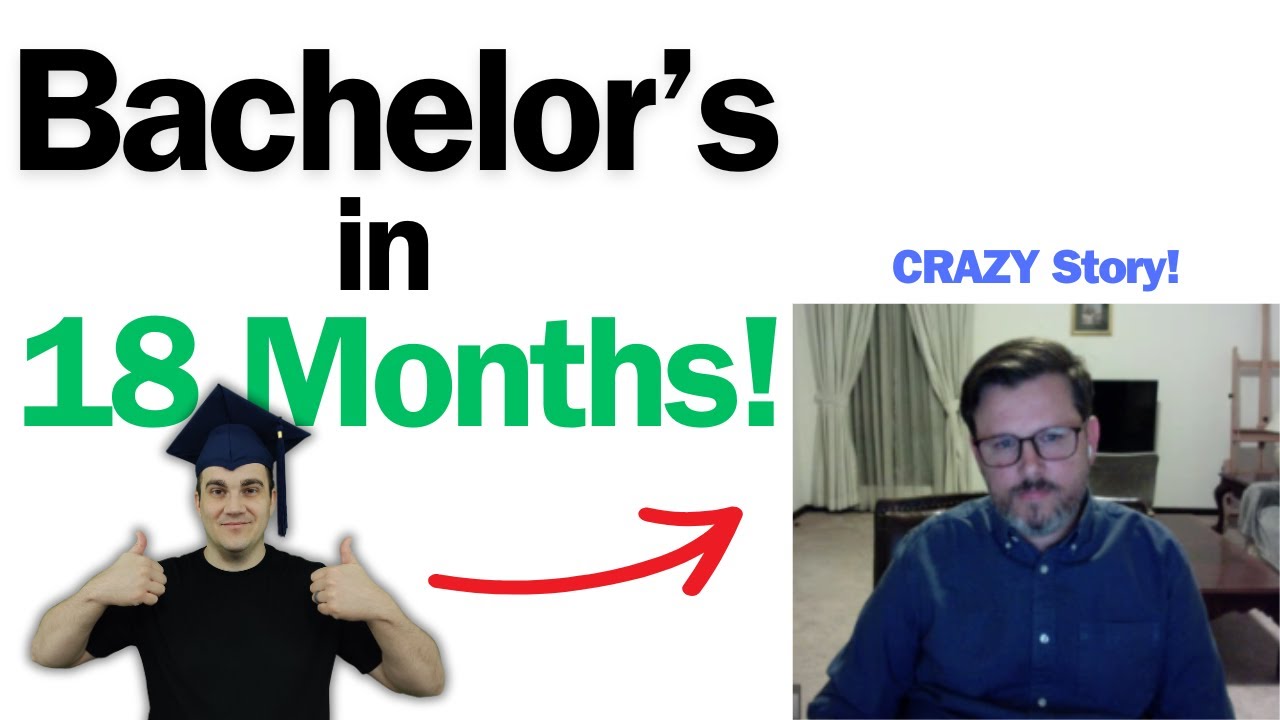 Bachelor's Degree in 18 Months & BIG Job Promotion! - YouTube