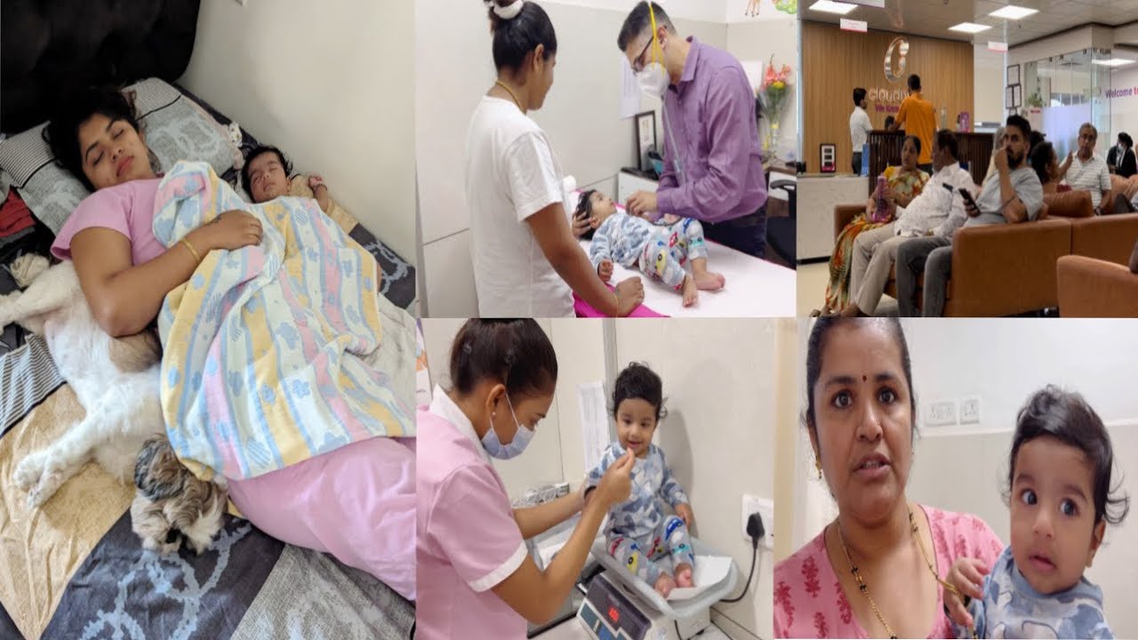 ಪಾಪುಗೆ ಫಸ್ಟ್ ಟೈಮ್ ಹುಷಾರಿಲ್ಲ🥺Hospital ಅಲ್ಲಿ 1 & half hour ಆಯಿತು 🤦🏻‍♀️ ...