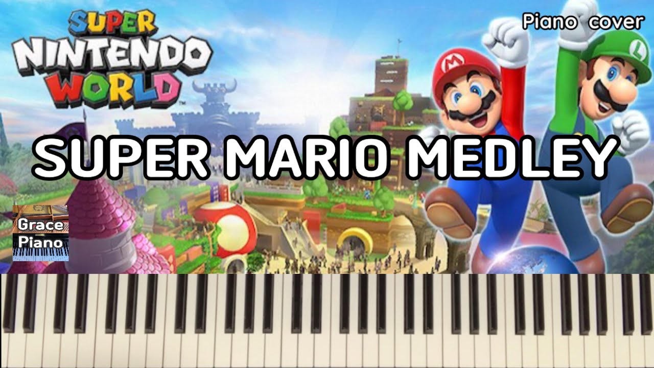 Super Mario Medley (슈퍼마리오 메들리) #nintendoWorldinOsaka # ...