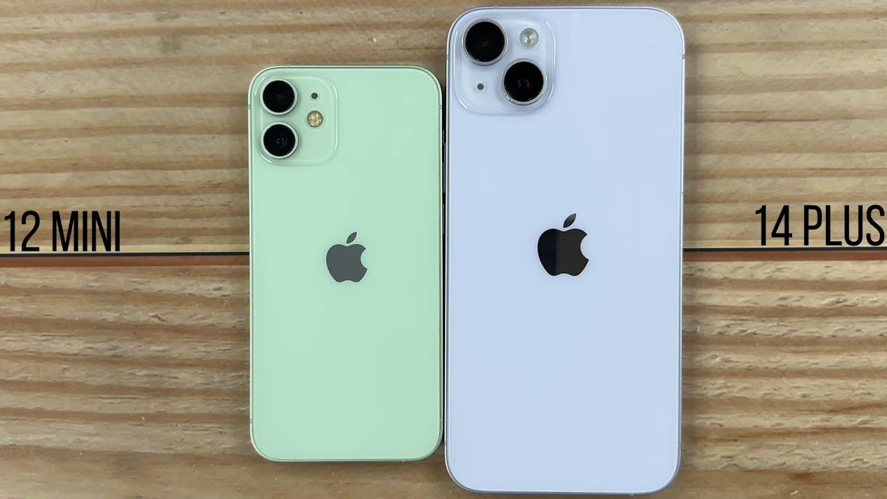 Apple iPhone 12 Mini vs iPhone 14 Plus - SPEED TEST!!! - YouTube