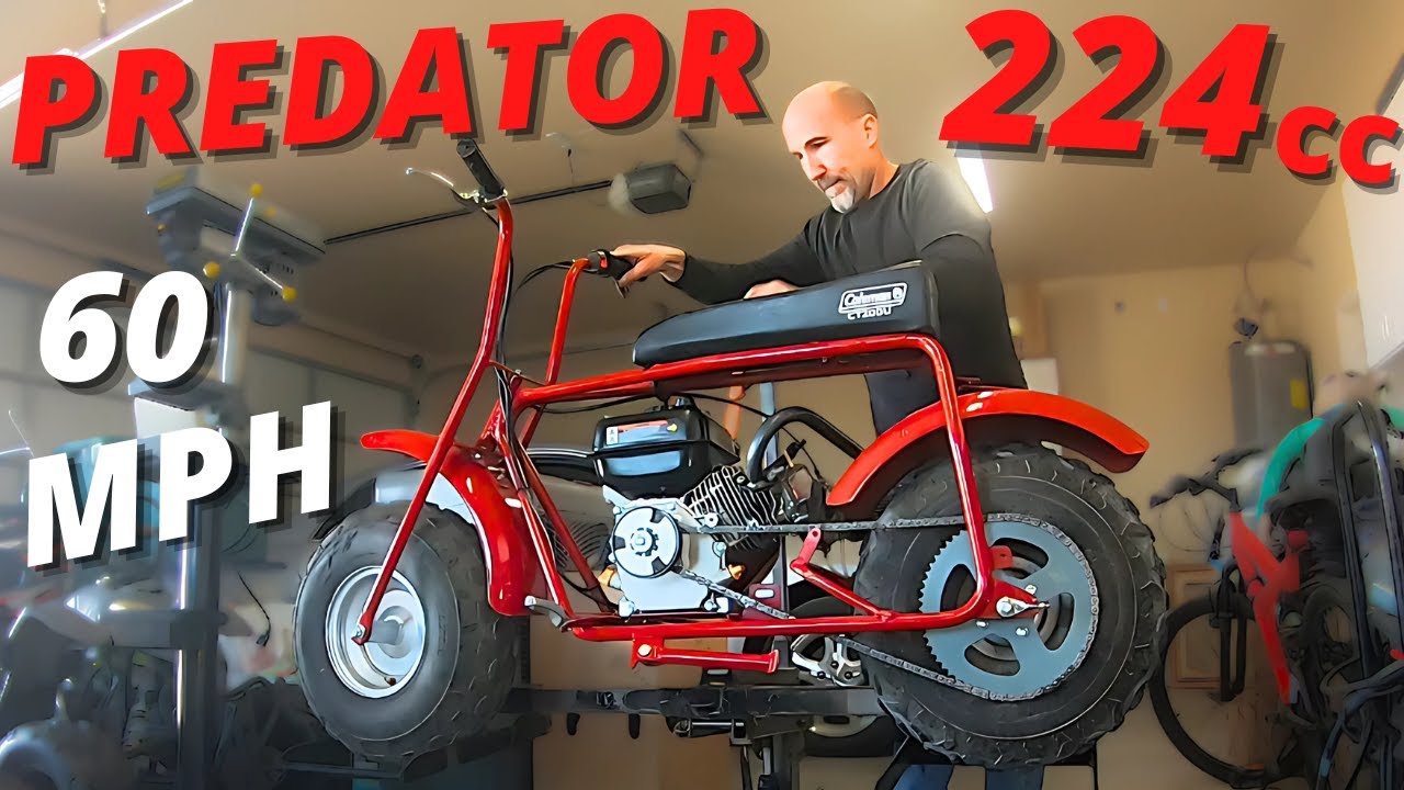 Predator 224 gets billet parts and ratio rockers - YouTube