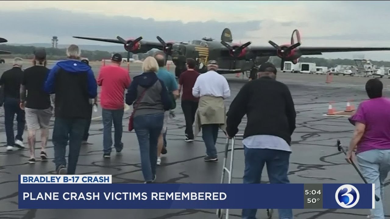 VIDEO: Families remember the victims of the B-17 crash - YouTube