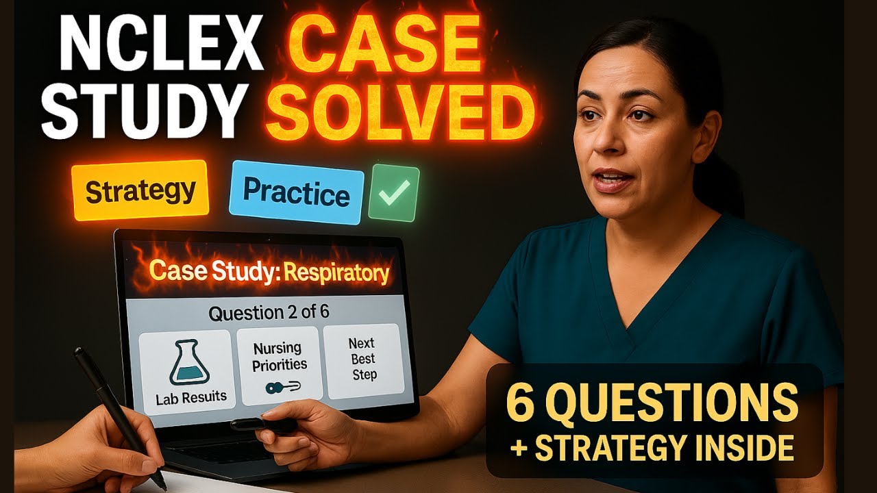 NCLEX Case Study Challenge: 6 Questions with Answer and NCLEX Strategy ...