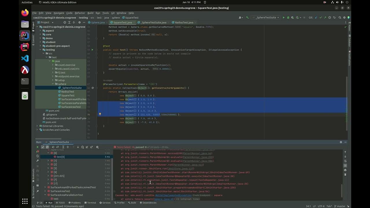 CSE 231s: Making Sense of JUnit Output - YouTube
