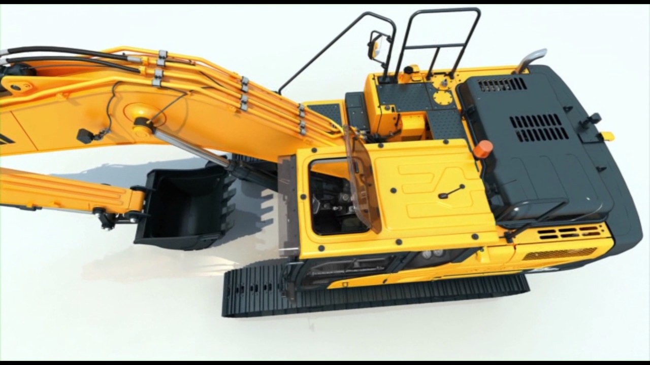 Hyundai HX220L - YouTube