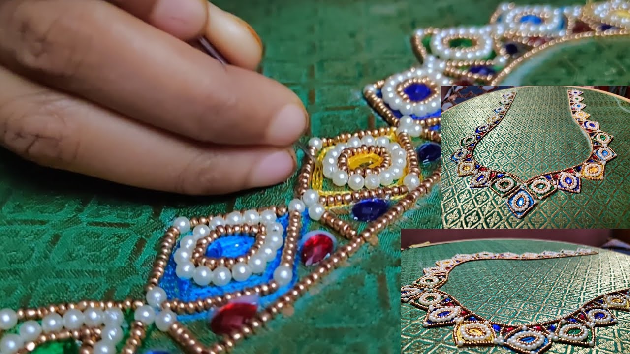 new multicolour blouse design ideas - YouTube