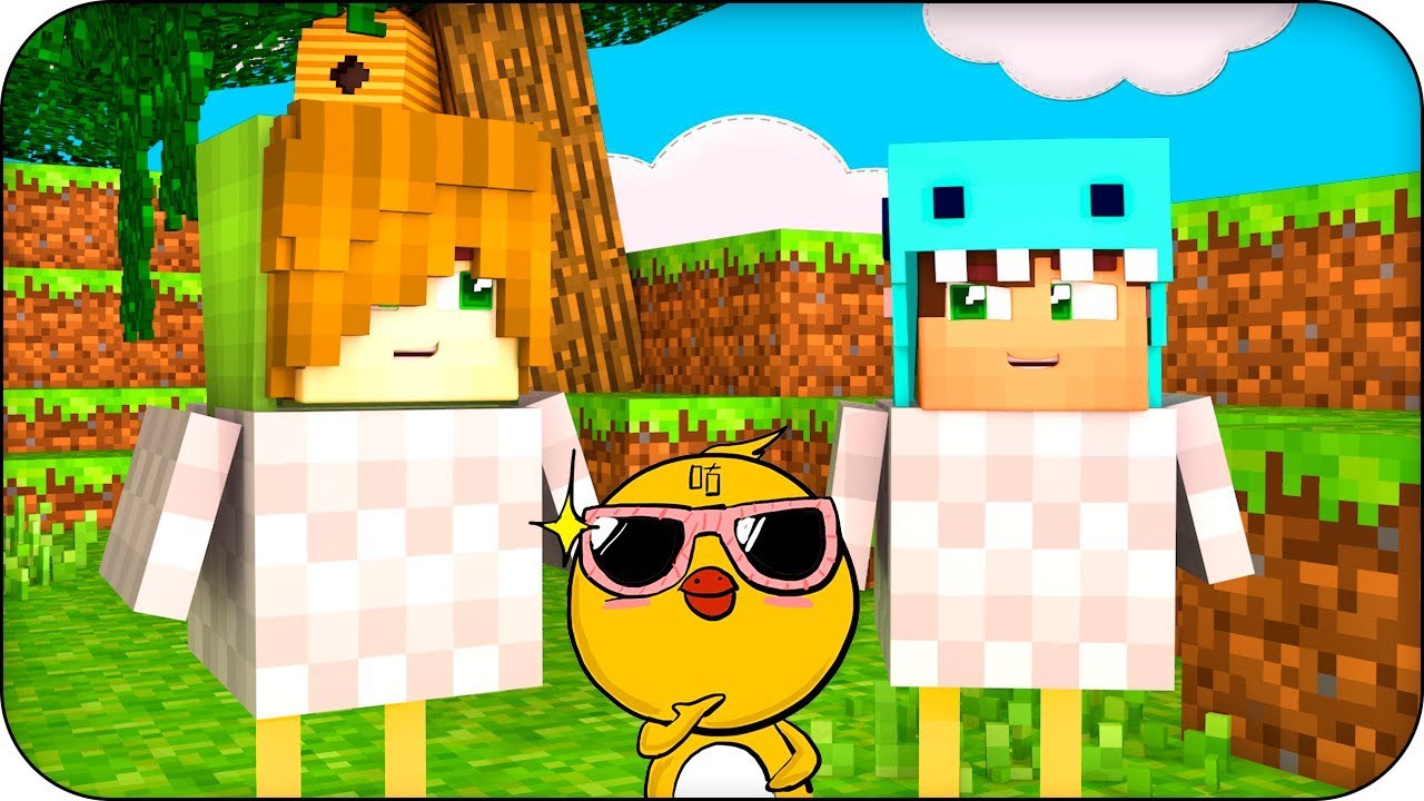NOS CONVERTIMOS EN POLLITOS BEBE 😍 BEBE MILO y VITA MINECRAFT ROLEPLAY ...