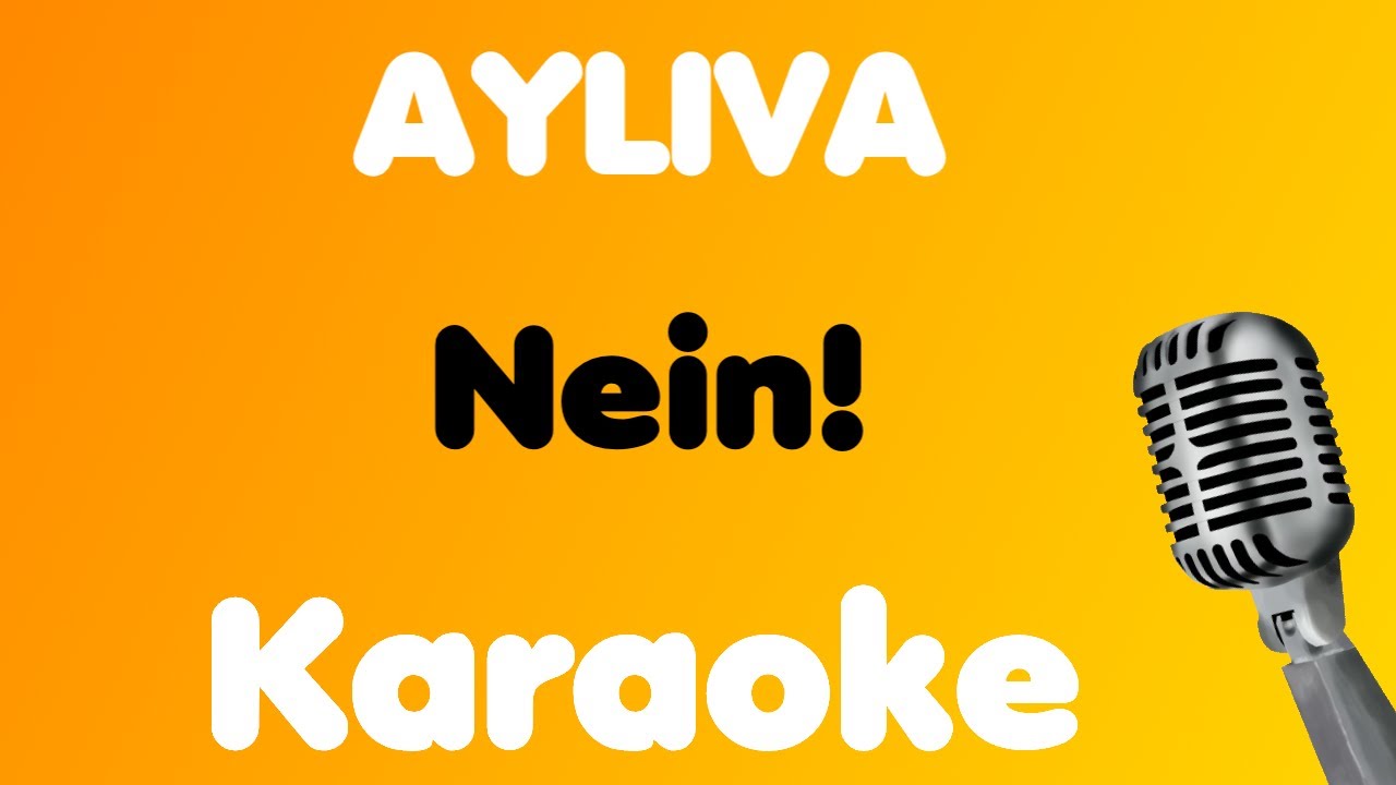 AYLIVA • Nein! • Karaoke - YouTube