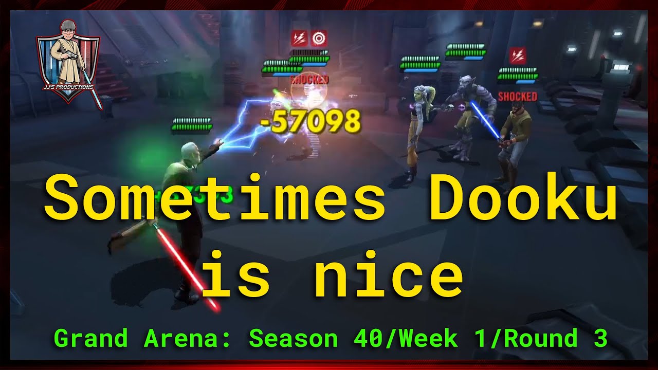 SWGOH | GAC | Season 40 | Week 1 | Round 3 - YouTube