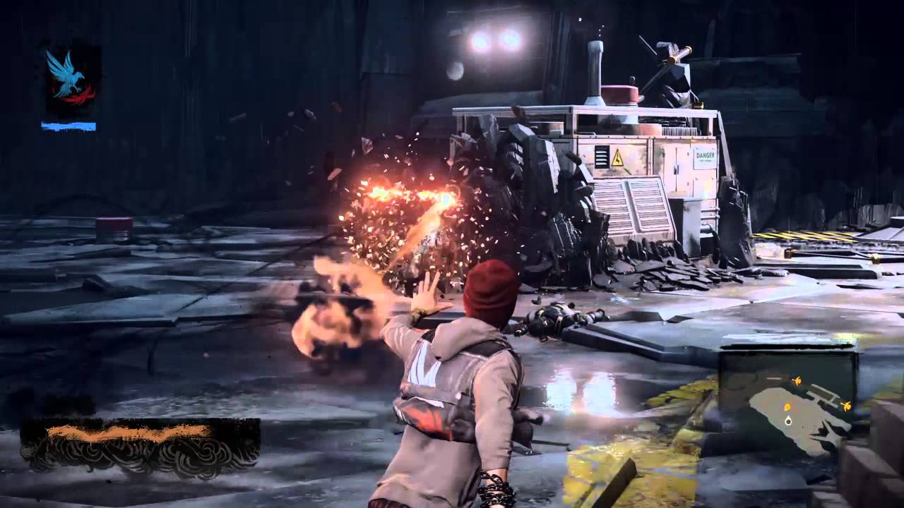 inFAMOUS Second Son™ gameplay boss - YouTube