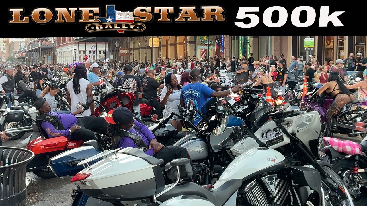 500-700k Strong...Lone Star Rally 2025 The Sights And Sounds - YouTube
