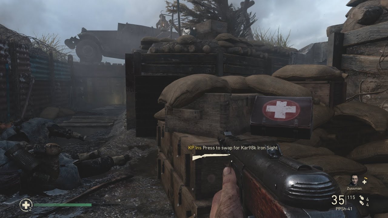 World War 2 - Call of Duty - Trenches - YouTube