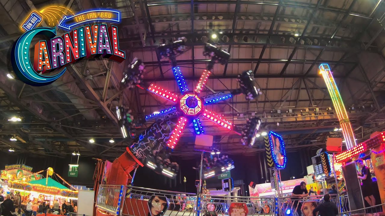 The IRN BRU Carnival - On The Top Star Ride (SCOTLAND) 2020 - YouTube