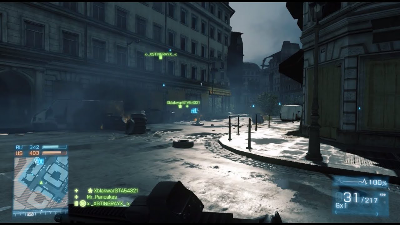 INTENSE FIREFIGHT Battlefield 3 Gameplay - YouTube