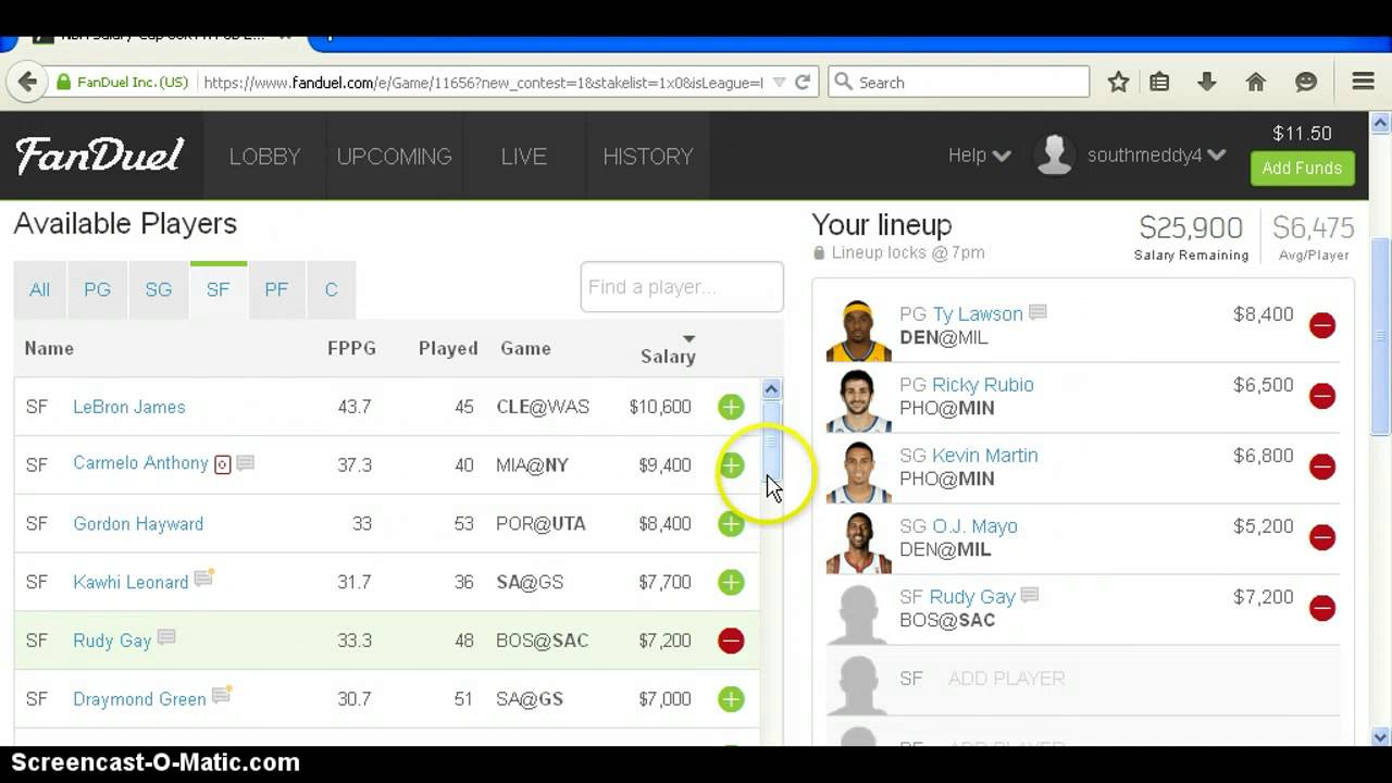NBA:Fanduel Picks 2/20 - YouTube