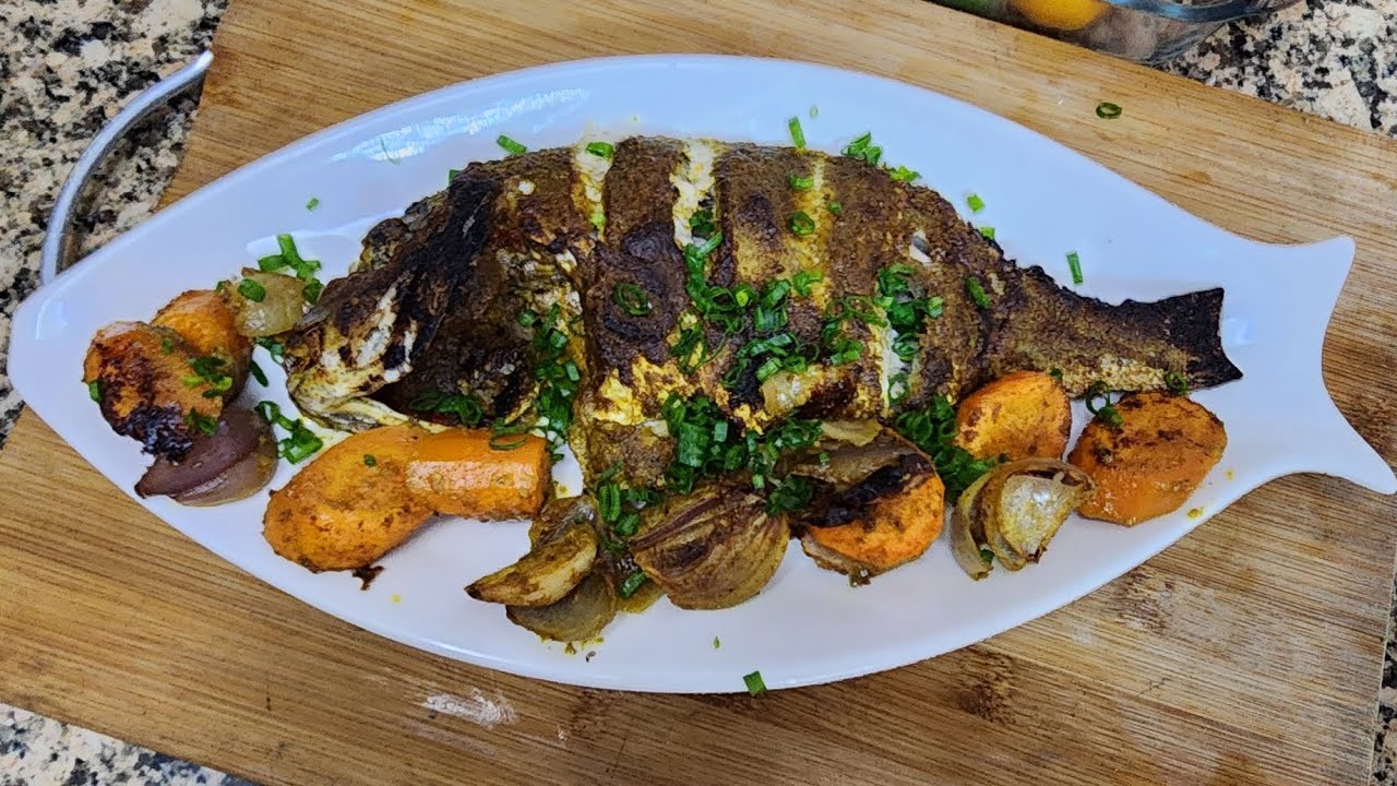 Oven Baked Farsh Fish|Local Fish|How to Baked the fish|Sunday Fish ...