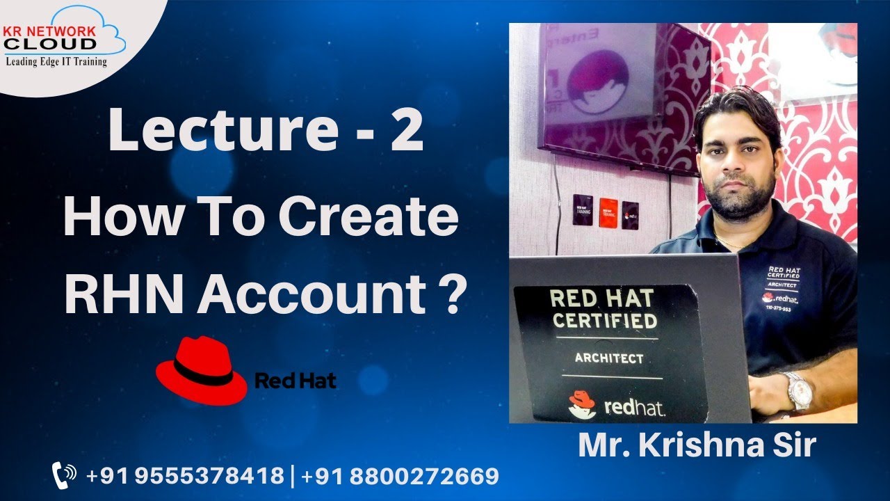 RHN account Creation Steps || Red hat Login ID || How we can create RHN ...
