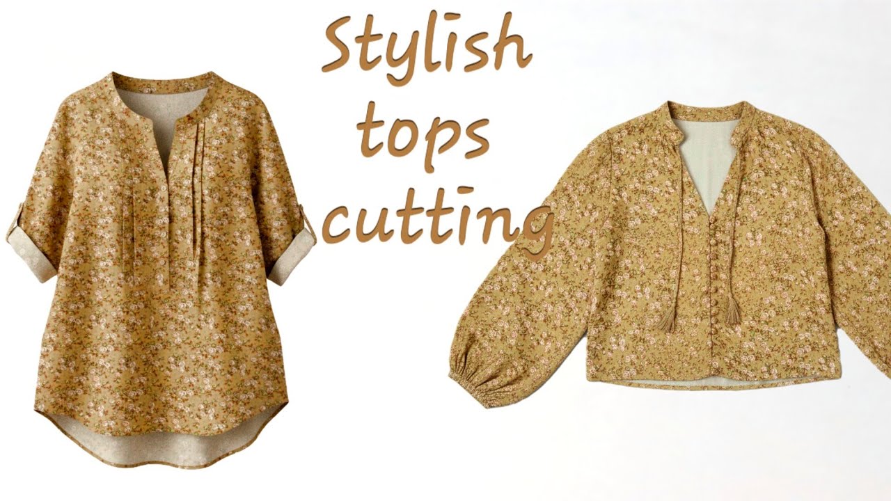 From Basic to Stylish: Tops Cutting Compilation "Trendy Tops Cutting ...