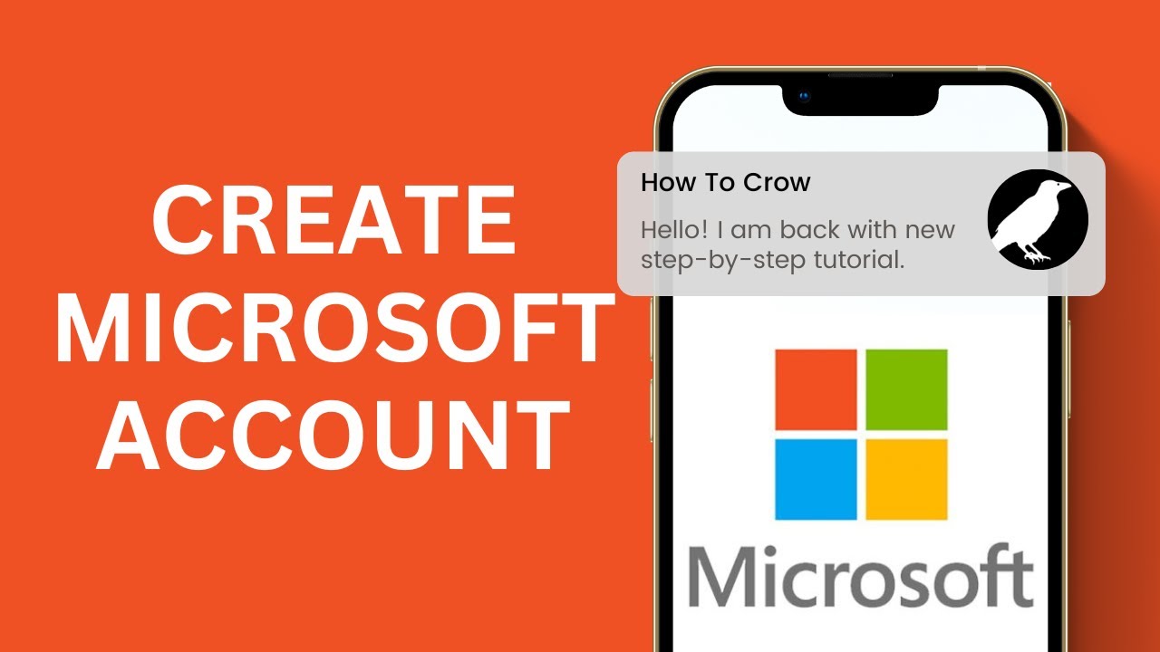 How to Create Microsoft Account in Mobile Phone | How to Create ...