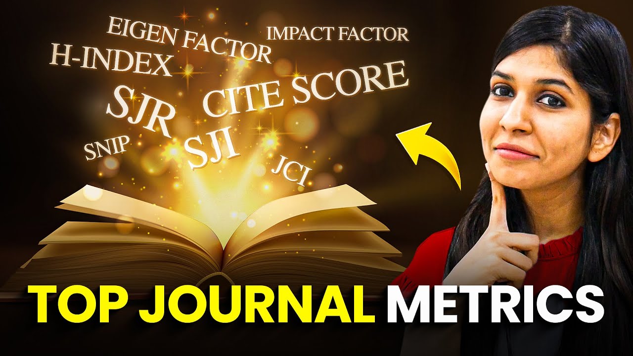 All Journal Metrics Explained | (Impact Factor, CiteScore...) for ...