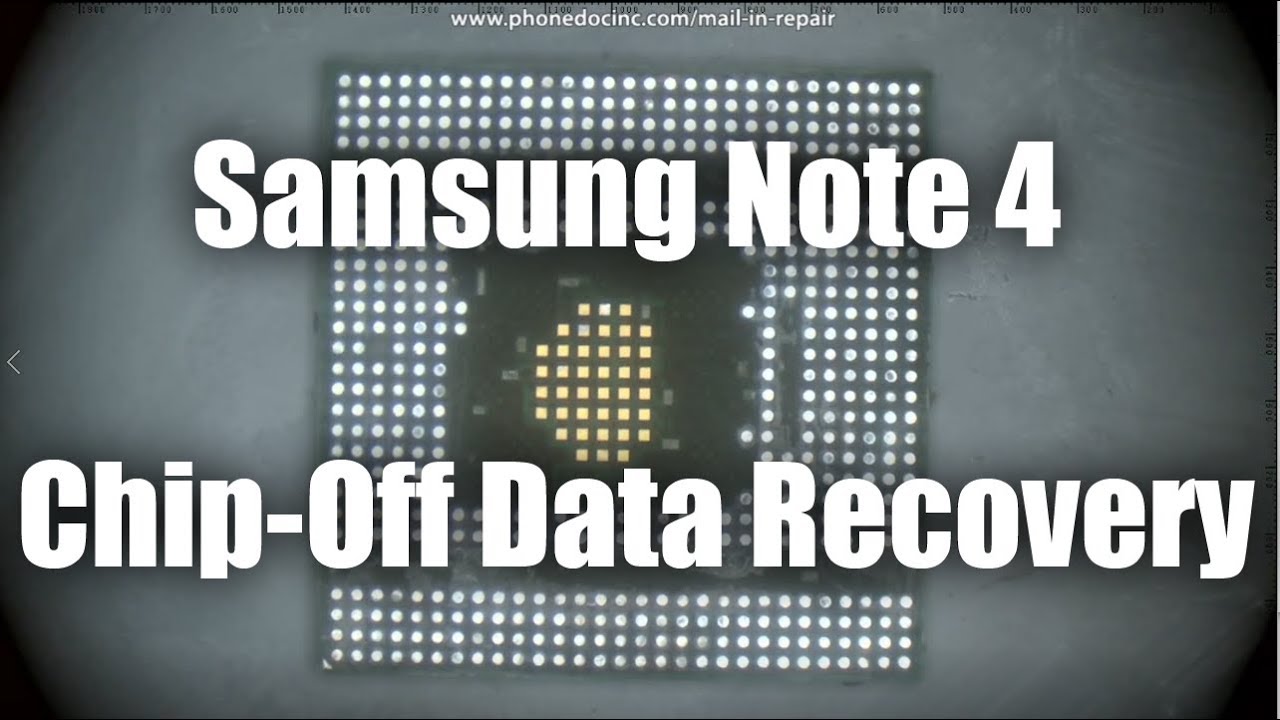 Recovering Data from a dead Samsung Note 4 (Chip-Off BGA529 Socket ...